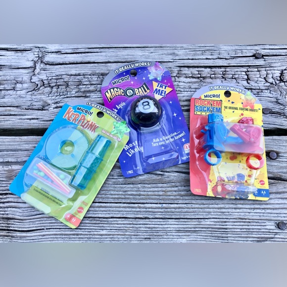 tara toys | Toys | New Mini Micro Magic 8 Ball Kerplunk Rockem Sockem ...